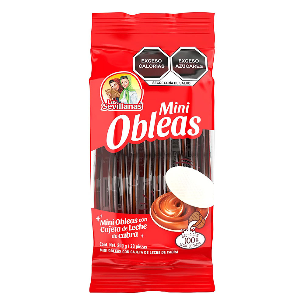 mini obleas paq 20pzs dulce de leche | Antojitosimportados